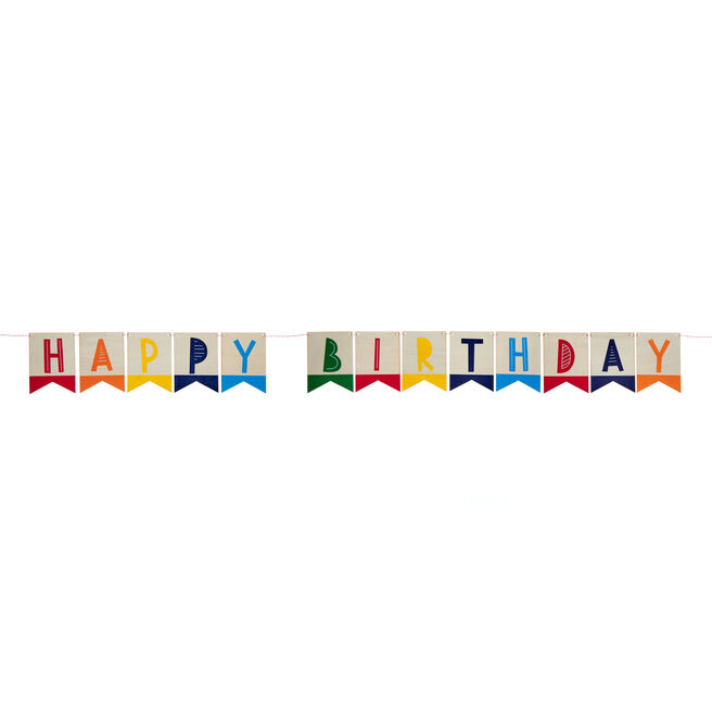 Birthday Banners & Bunting, Happy Birthday Banners & Party Bunting ...