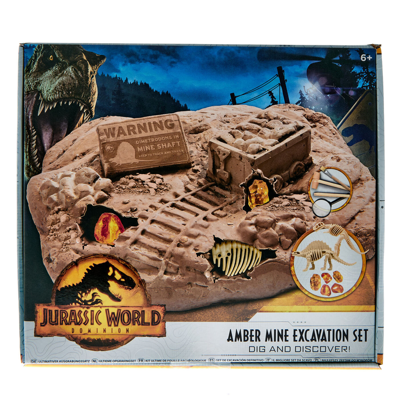 Buy Jurassic World Dominion Amber Mine Excavation Set for GBP 8.99 ...