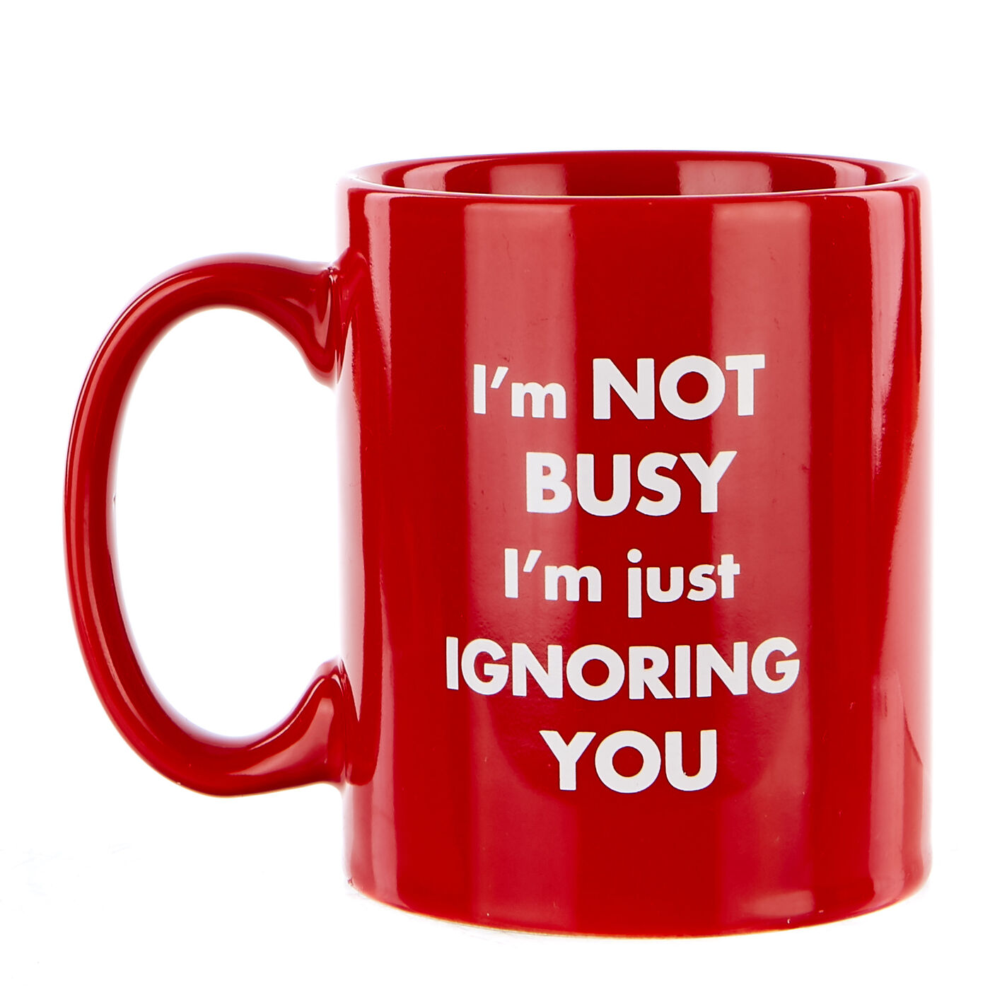 Buy Not Busy I'm Just Ignoring You Mug for GBP 3.99 | Card Factory UK