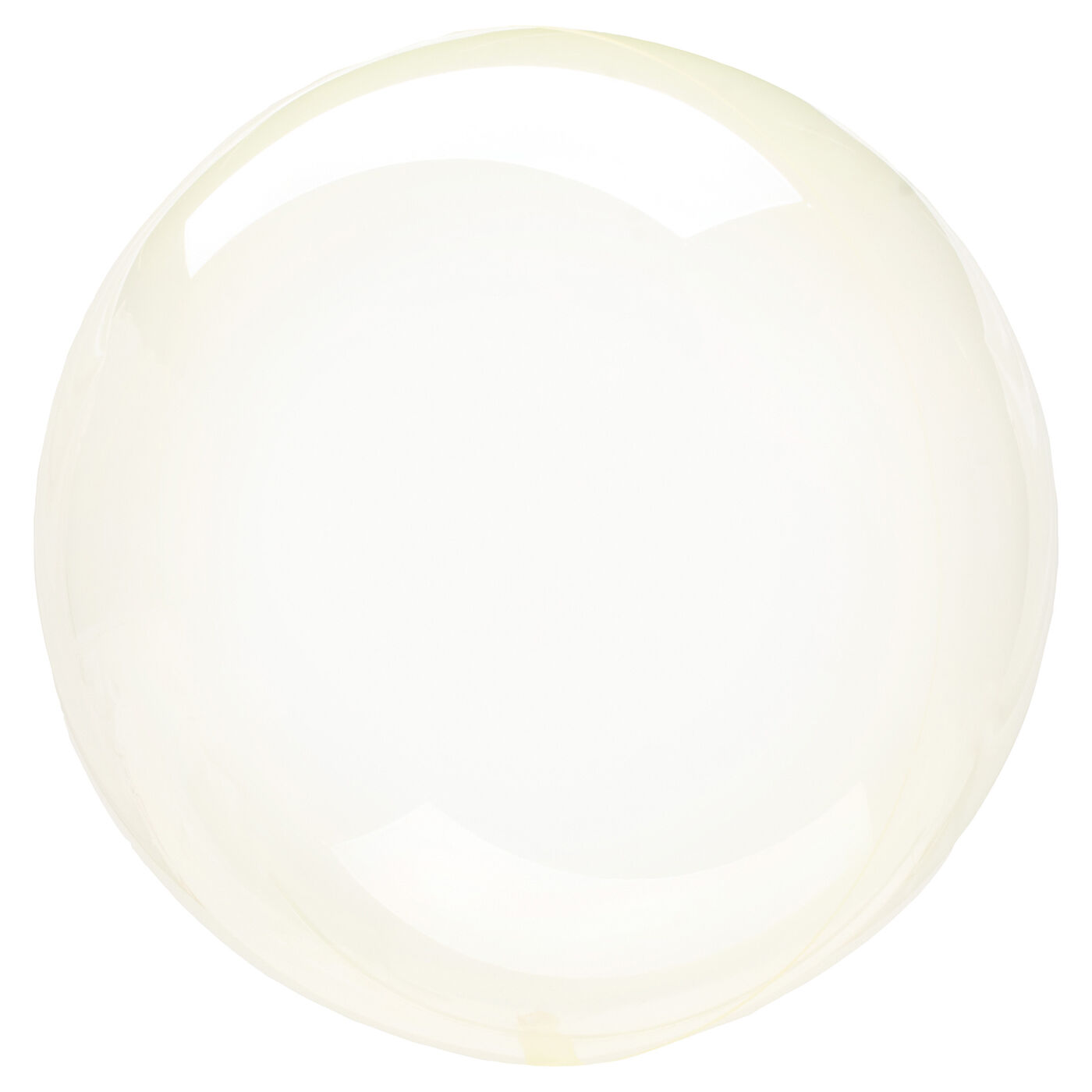 Buy 12-Inch Clear Yellow Orb-Shaped Helium Balloon for GBP 2.99 | Card ...