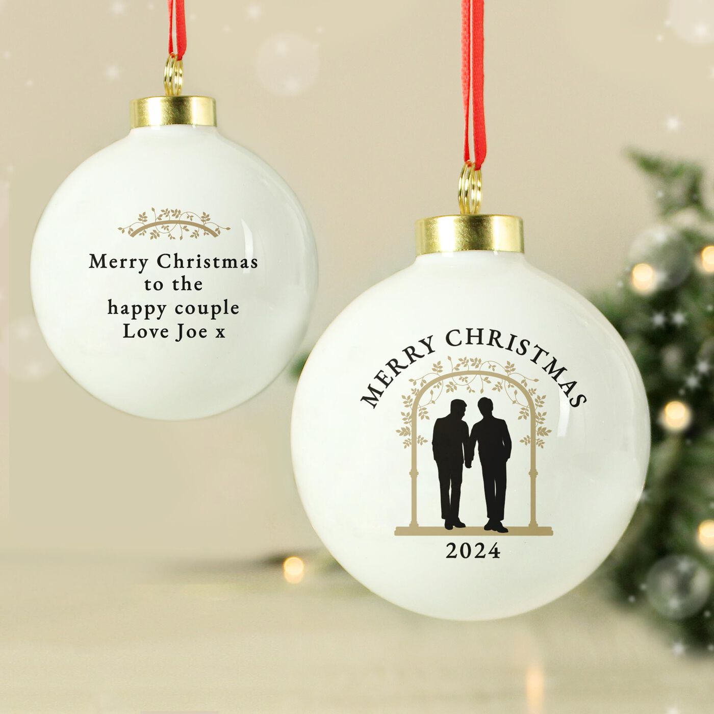 Buy Personalised Mr & Mr Bauble for GBP 10.99 | Card Factory UK