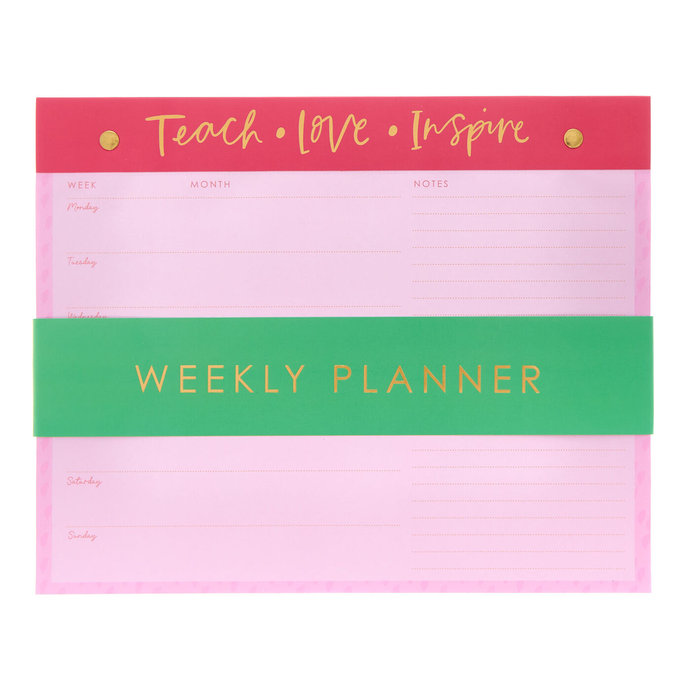 Buy Teach Love Inspire Weekly Planner for GBP 2.99 | Card Factory UK