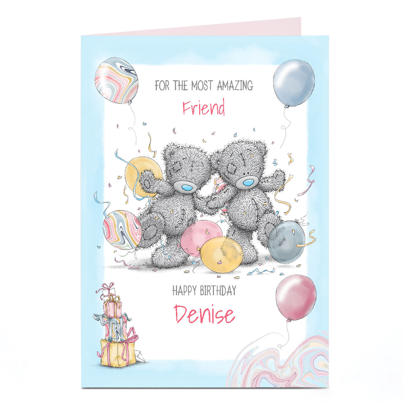 Buy Personalised Tatty Teddy Birthday Card - For the Most Amazing ...