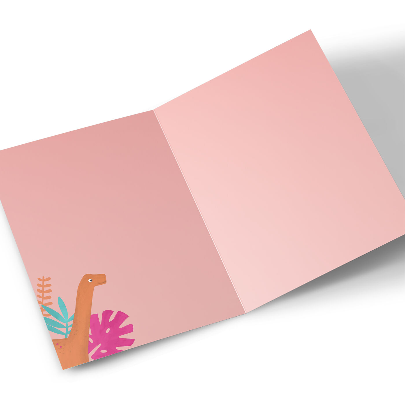 Buy Personalised Birthday Card - Pink Dinosaur Name and Age for GBP 2. ...