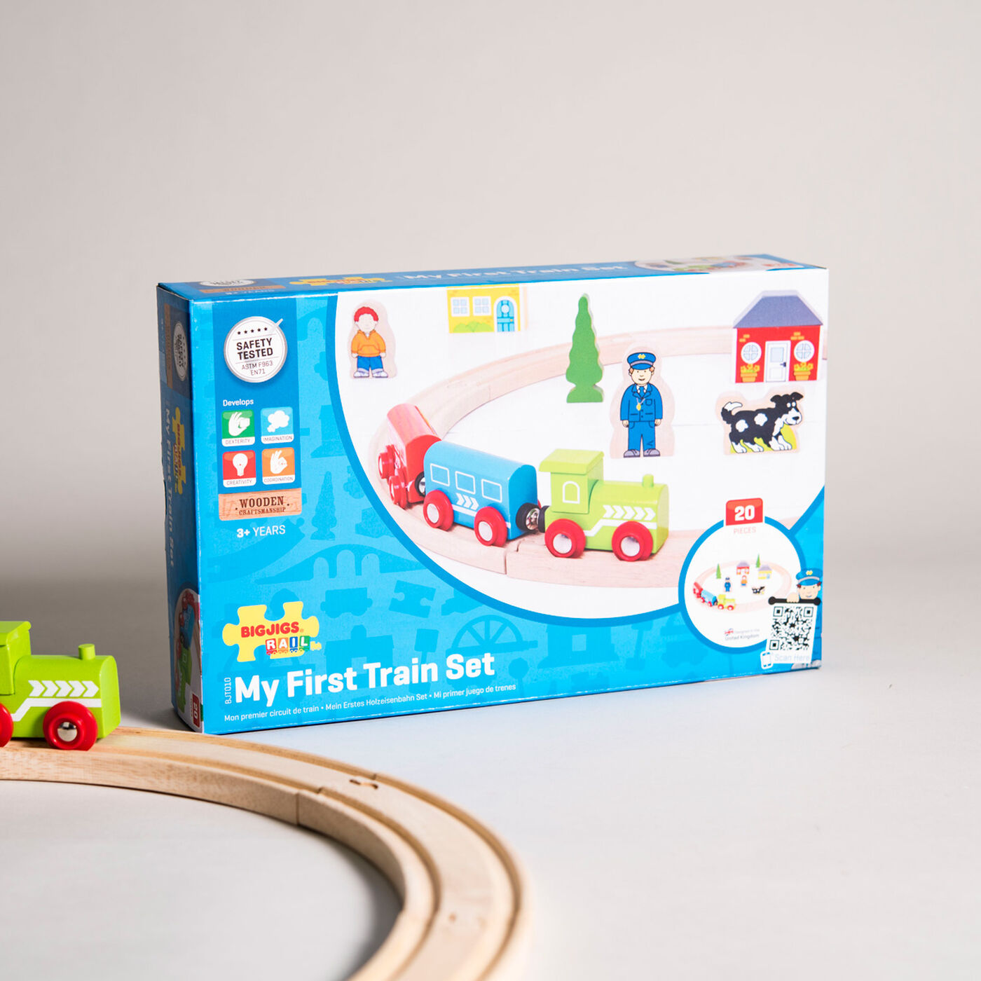 Buy Personalised Engraved My First Train Set - Any Name for GBP 24.99 ...