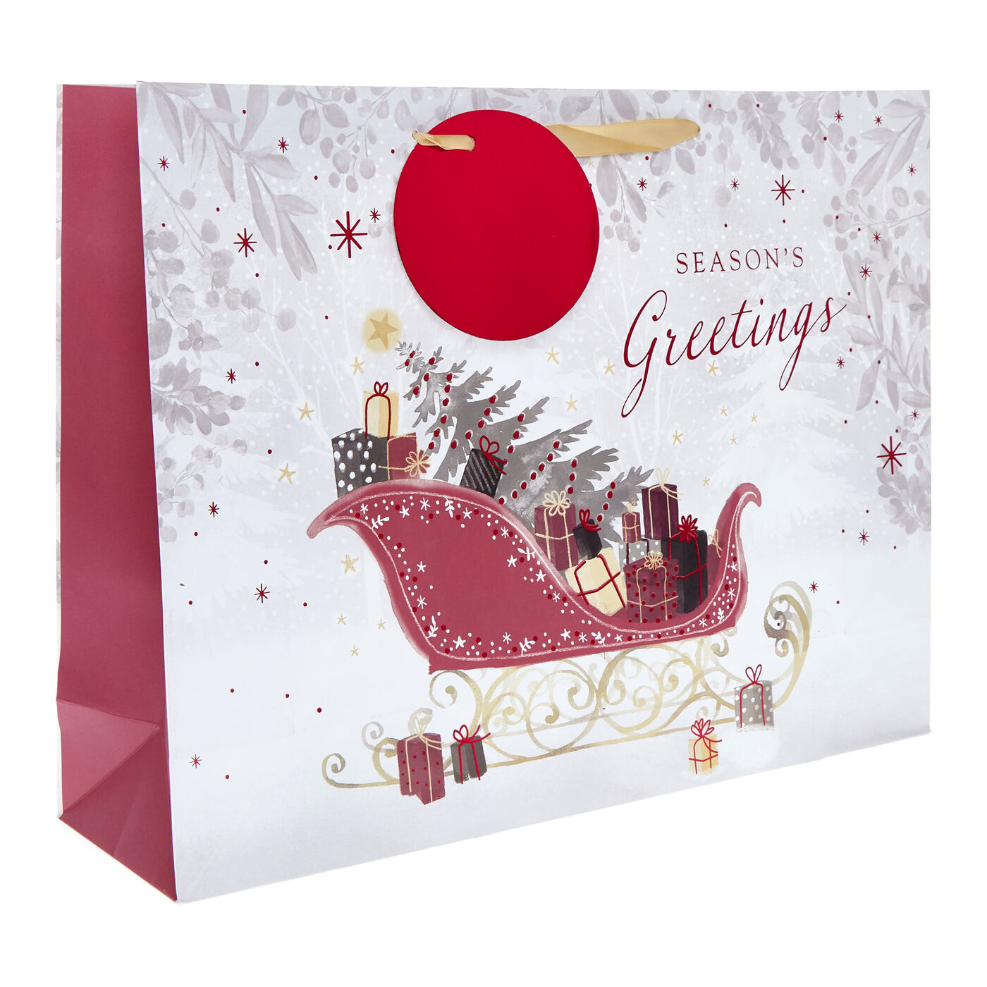 Buy Extra Large Landscape Traditional Sleigh Gift Bag for GBP 1.69 ...