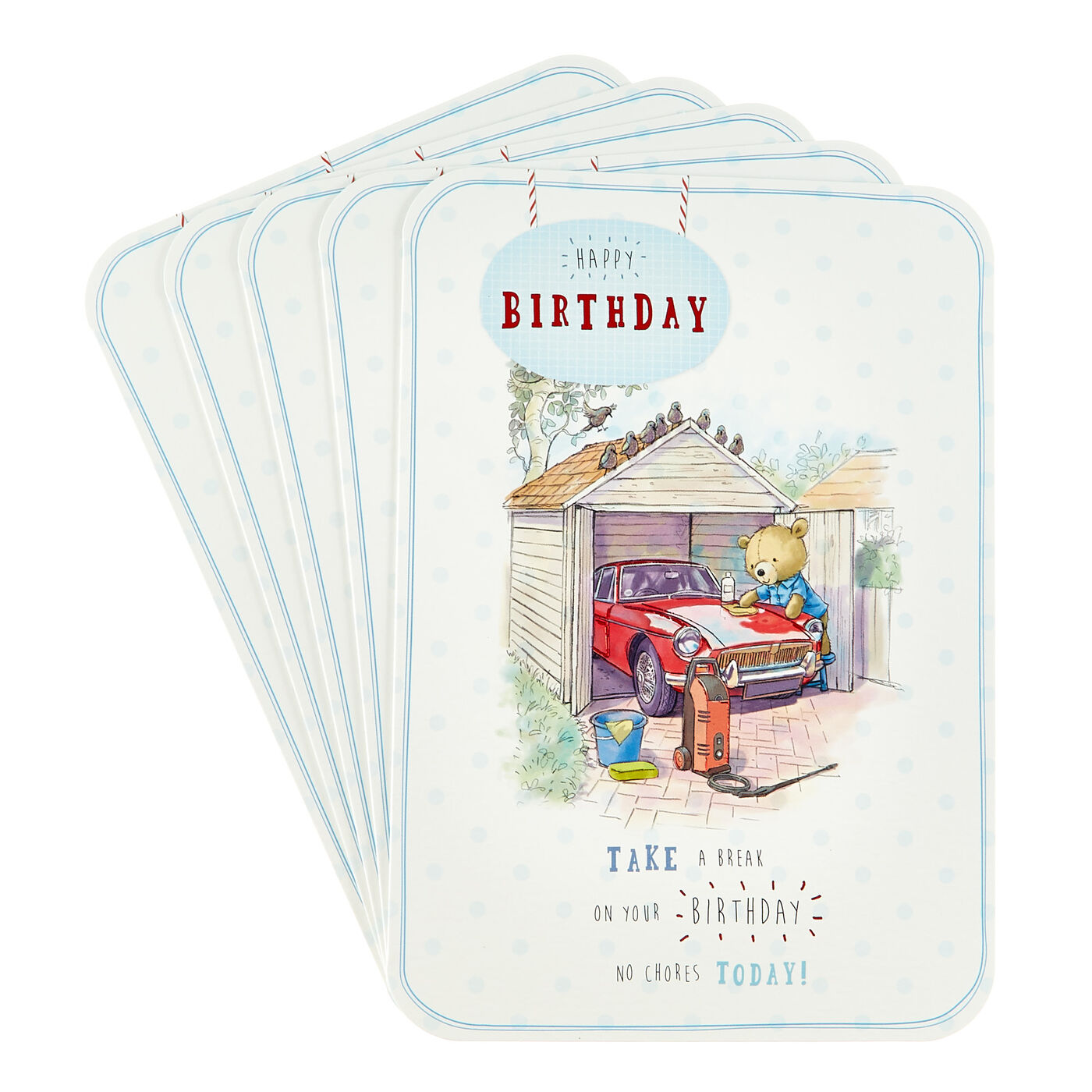 Buy Birthday Cards - Take A Break (Pack of 12) for GBP 3.99 | Card ...