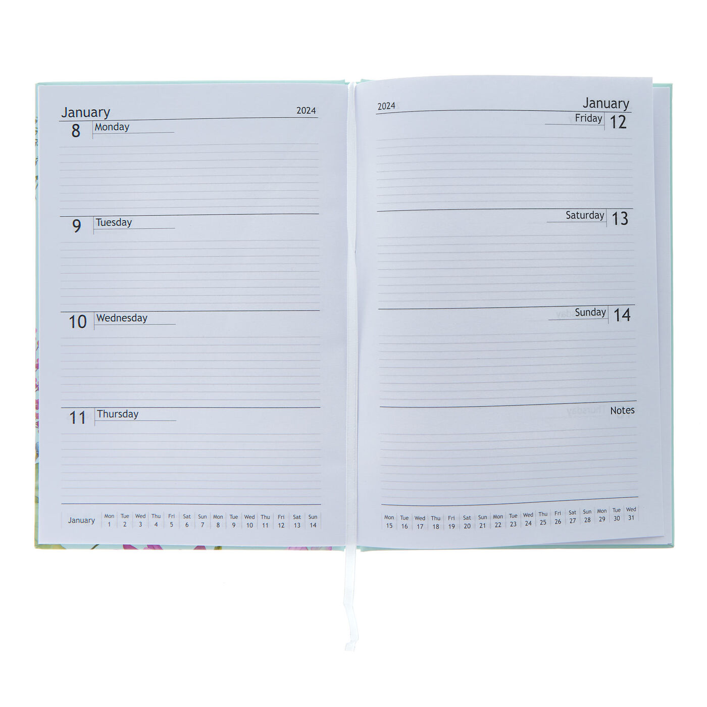 Buy Floral A5 2024 Academic Diary for GBP 1.99 | Card Factory UK