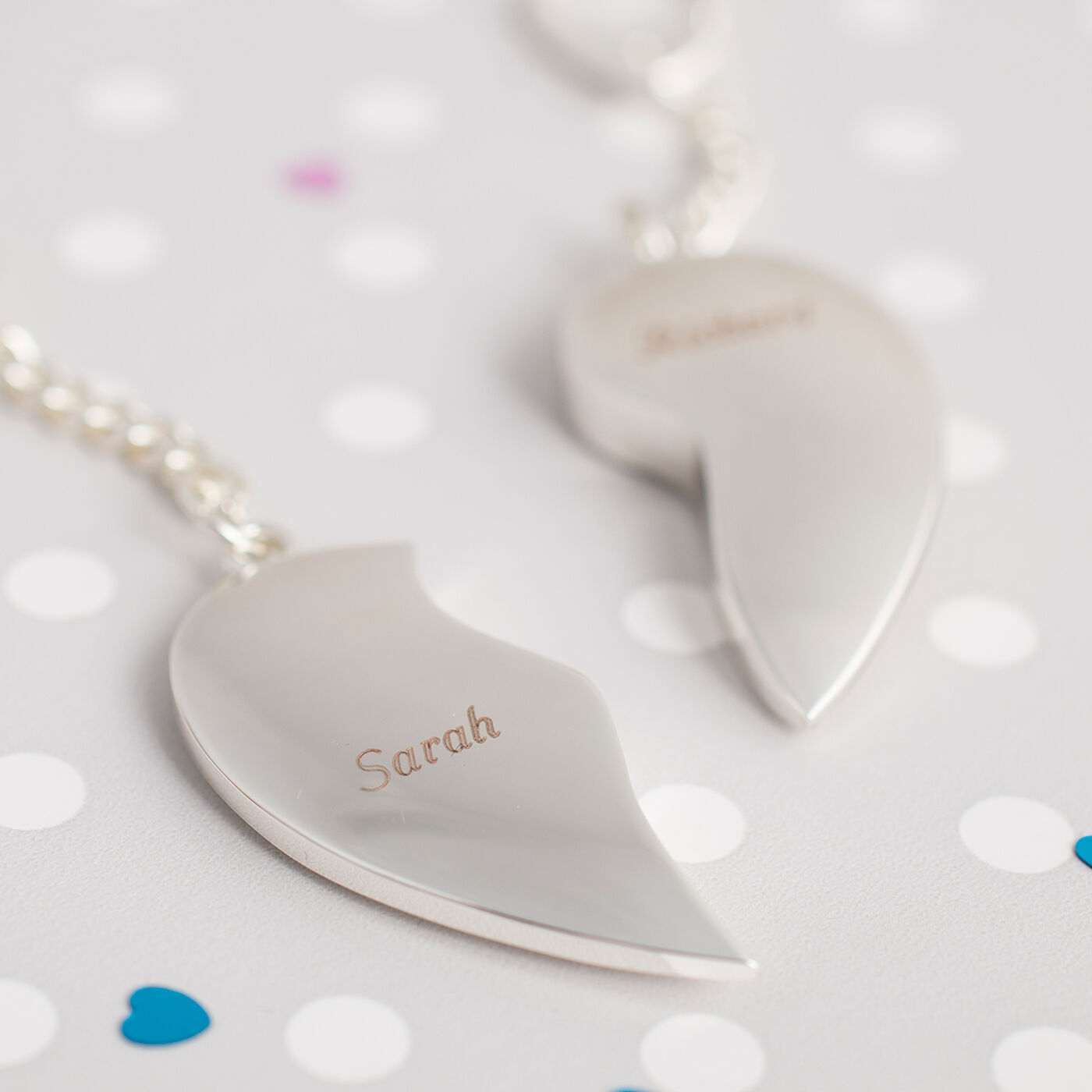 Buy Engraved Two Heart Key Rings for GBP 20.99 | Card Factory UK