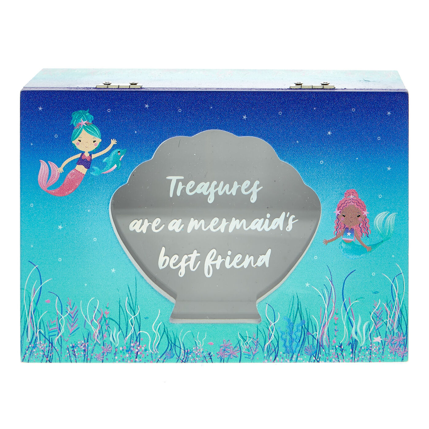 Buy Mermaid MDF Jewellery Box for GBP 3.99 | Card Factory UK