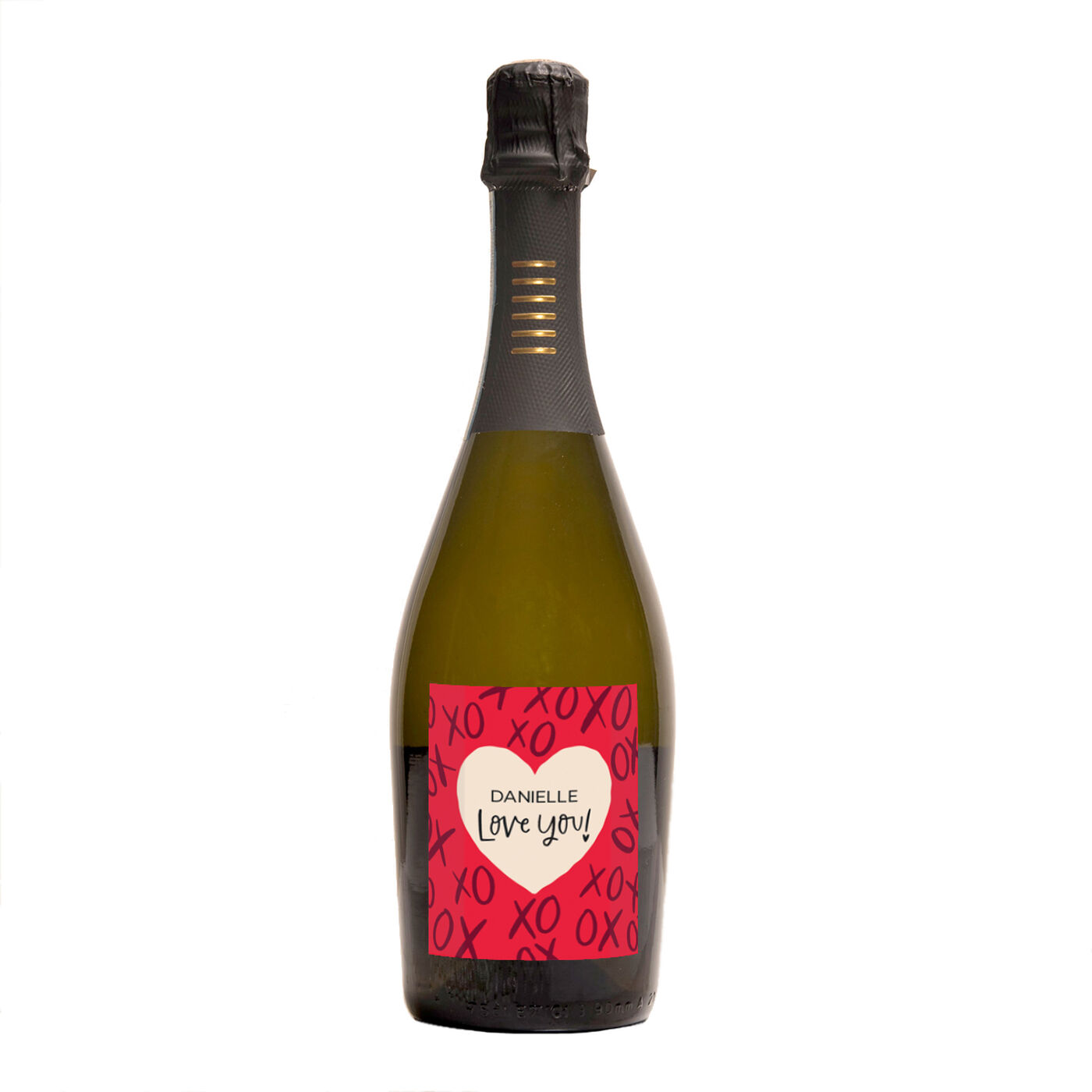 Buy Personalised Prosecco - Love You Hugs and Kisses for GBP 22.99 ...