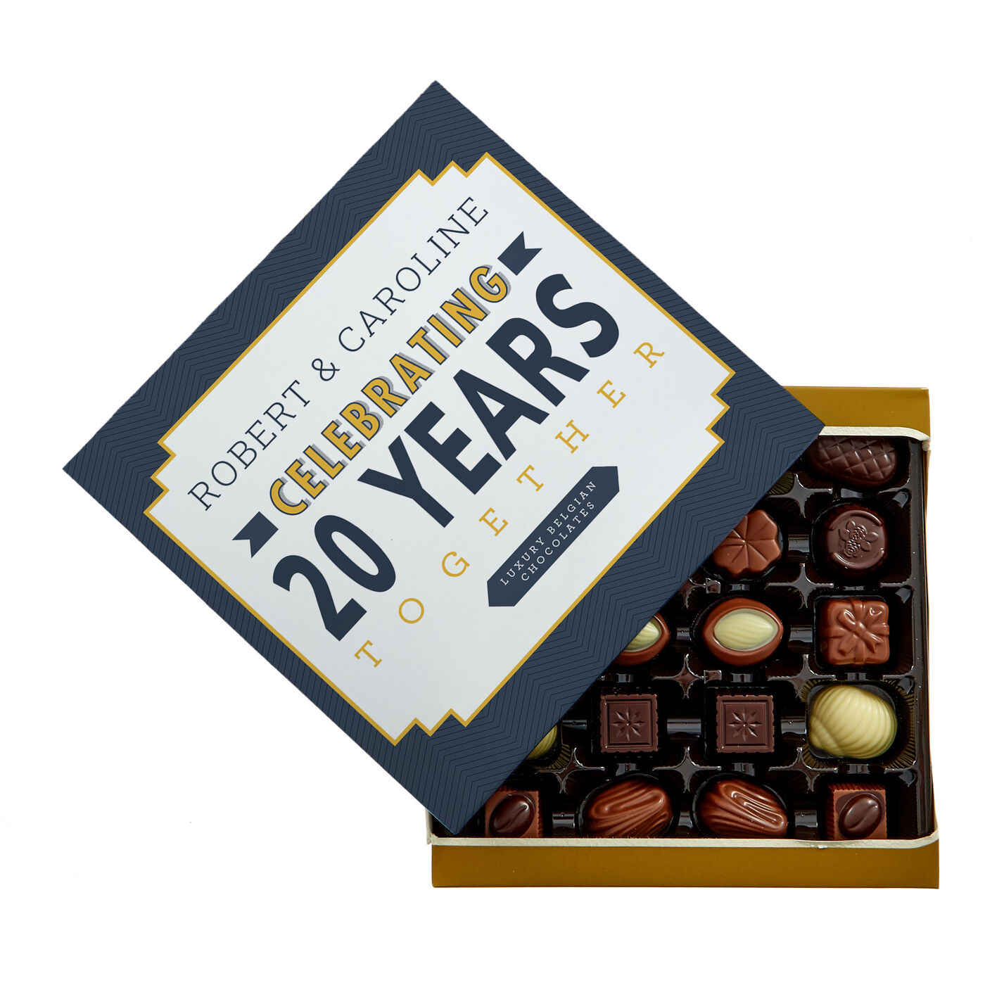 Buy Personalised Belgian Chocolates - Celebrate Together for GBP 14.99 ...