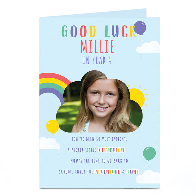 Back to School Cards For Kids, Good Luck Cards For Children Online UK ...
