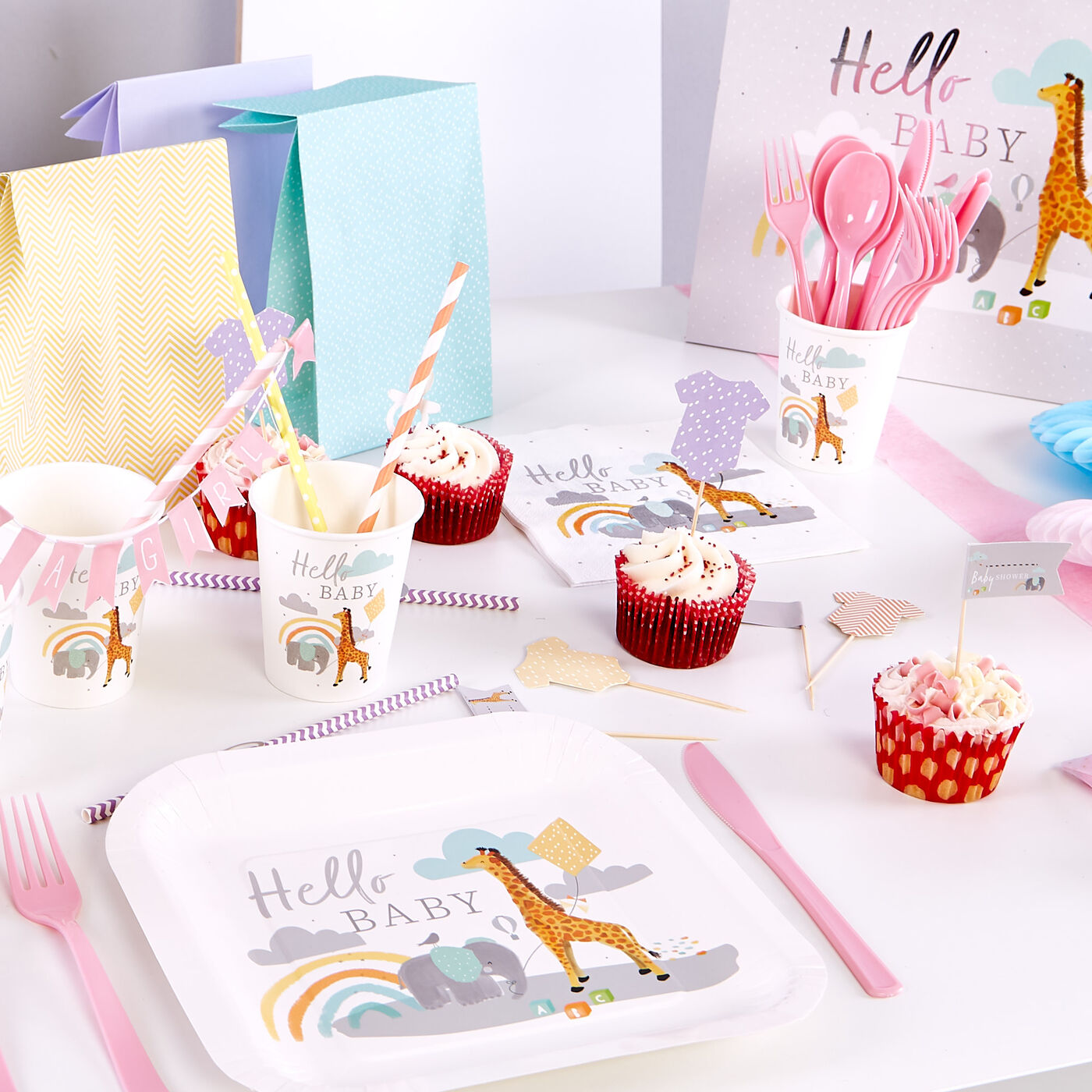 New Baby Girl Party Range