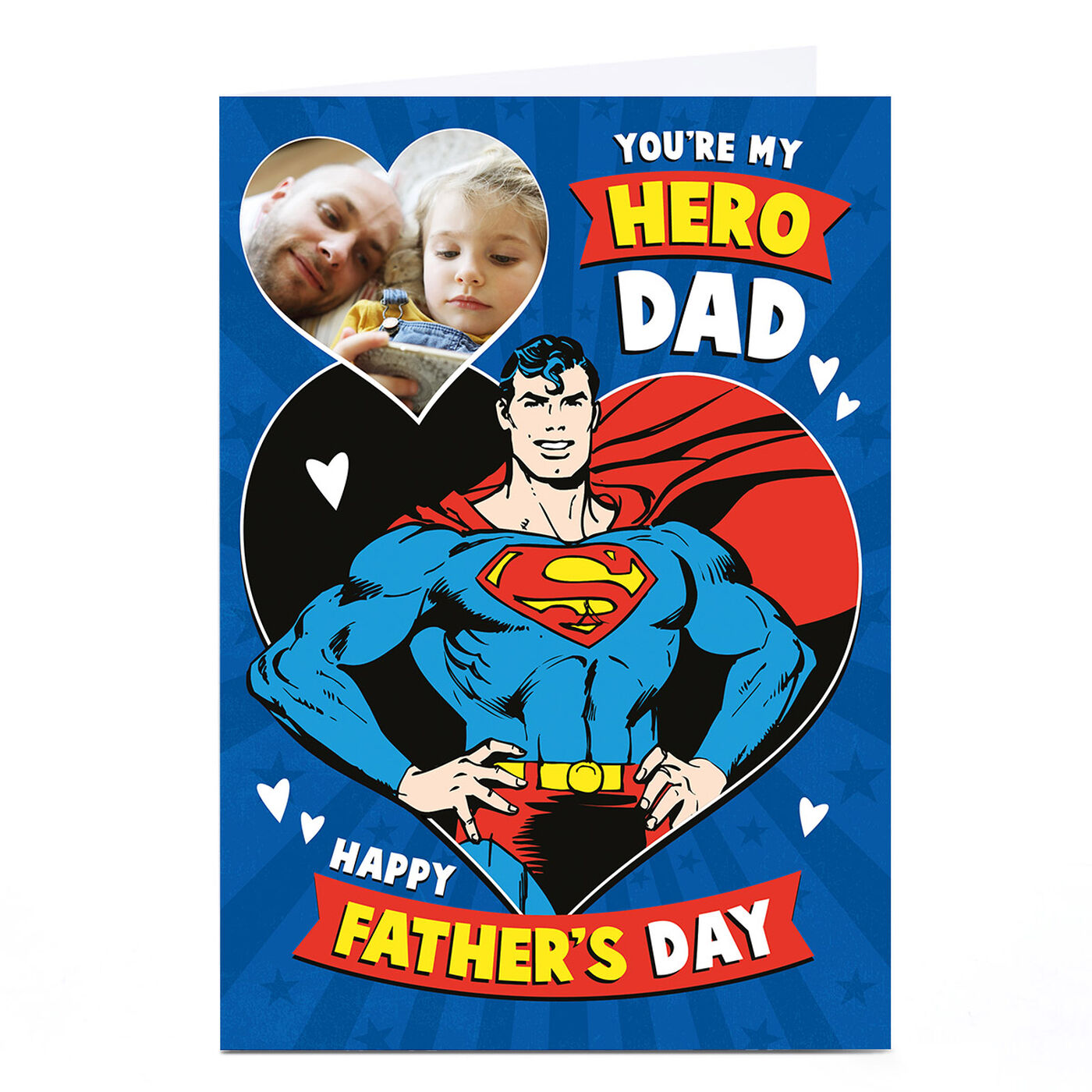Buy Photo Superman Father's Day Card - Hero Dad for GBP 2.29 | Card ...