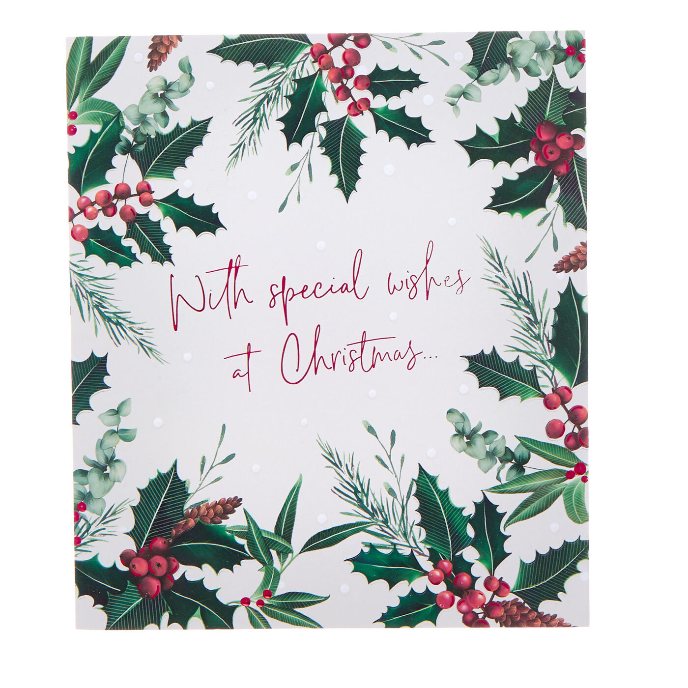 Buy 10 Premium Robin & Holly Christmas Cards for GBP 4.49 | Card Factory UK
