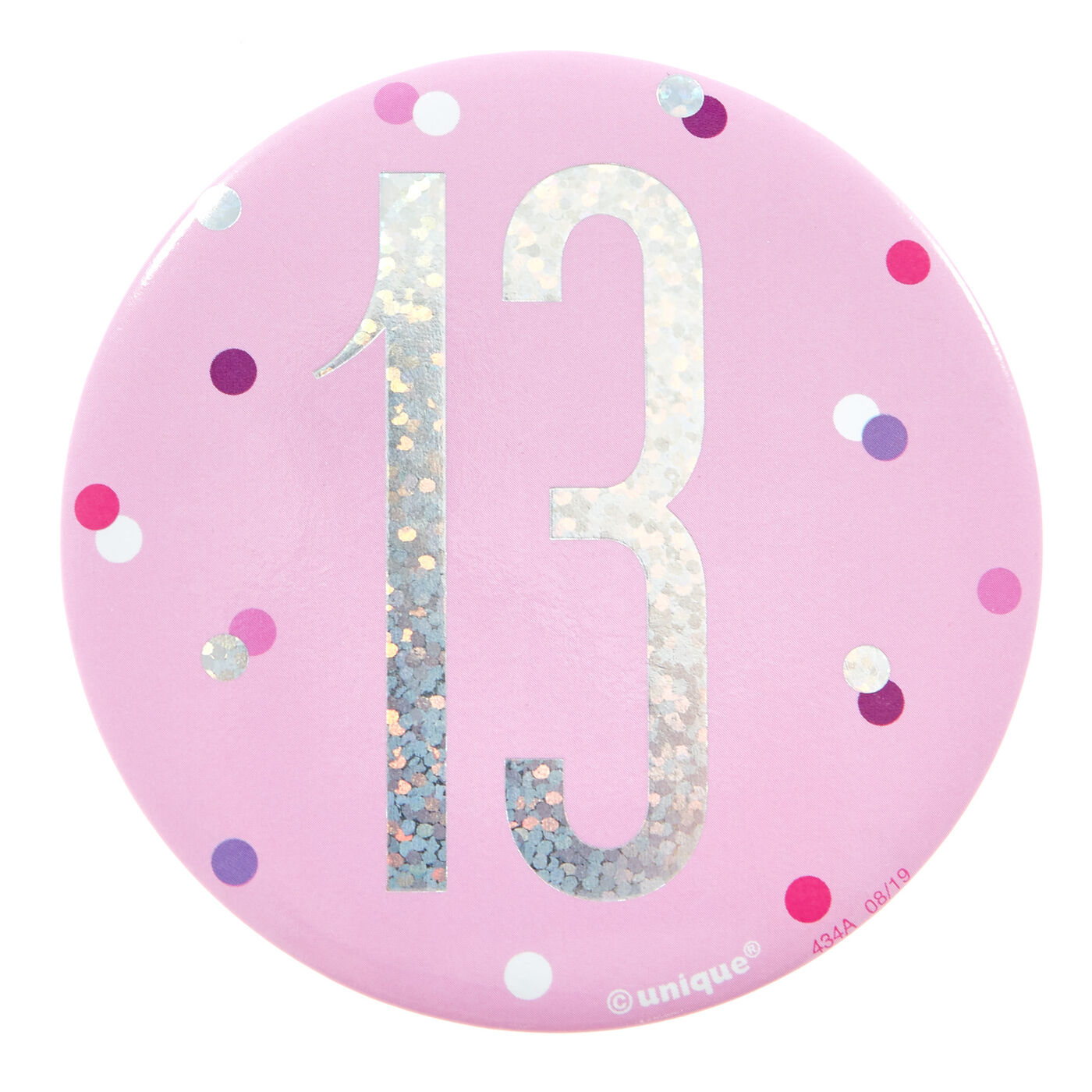 Buy Pink 13th Birthday Party Accessories Kit - 6 Pieces for GBP 8.99 ...