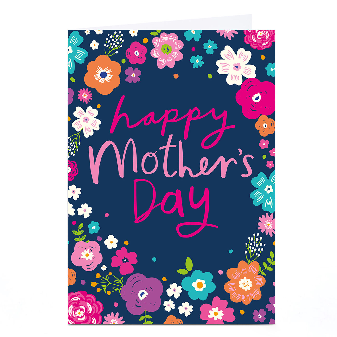 Buy Personalised Pigment Mother's Day Card - Bright Florals for GBP 2. ...