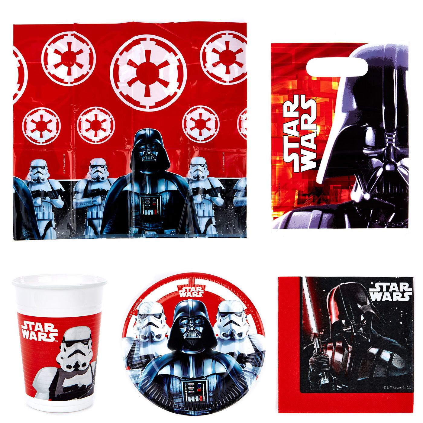 Buy Star Wars Final Battle Party Tableware Bundle - 16 Guests for GBP ...