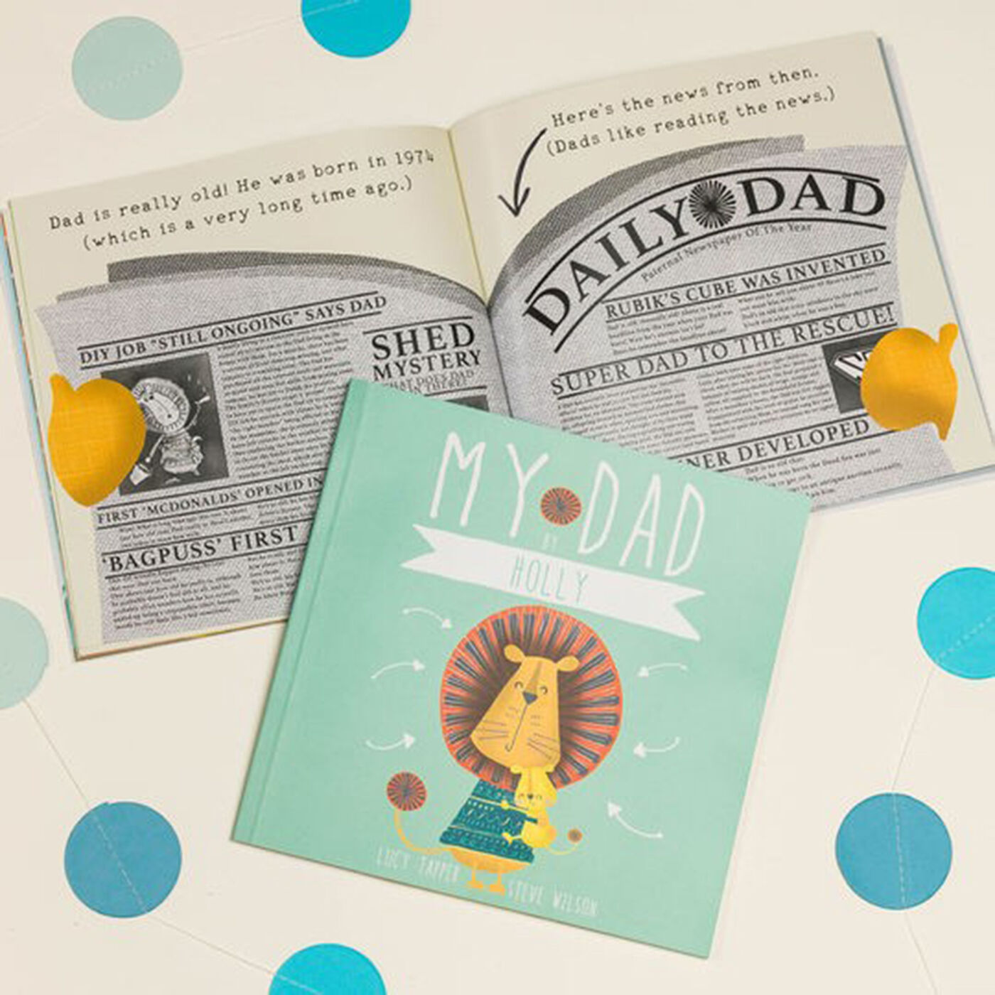 Buy Personalised My Dad Book for GBP 22.99 | Card Factory UK