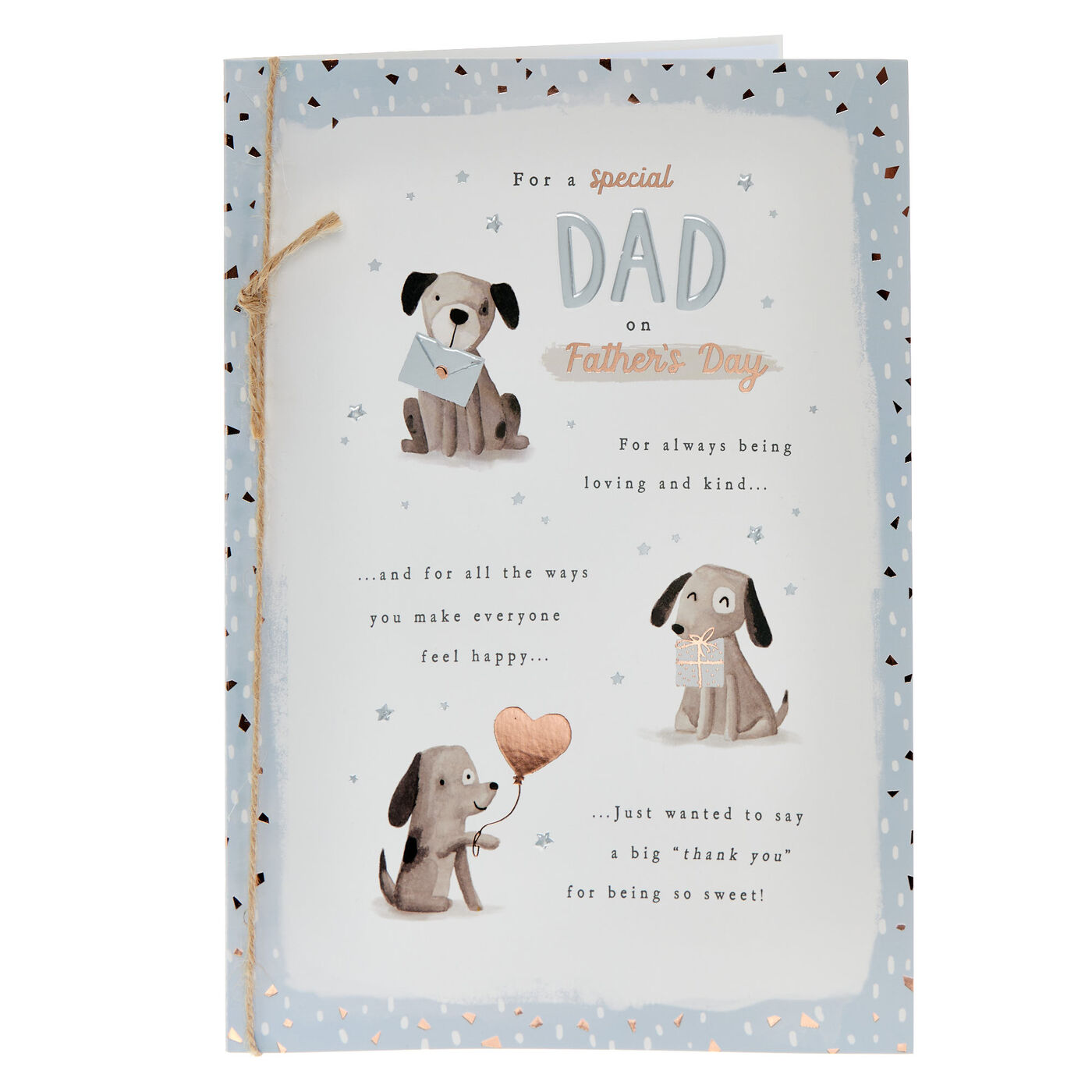 Buy Special Dad Cute Dogs Father's Day Card for GBP 1.99 | Card Factory UK