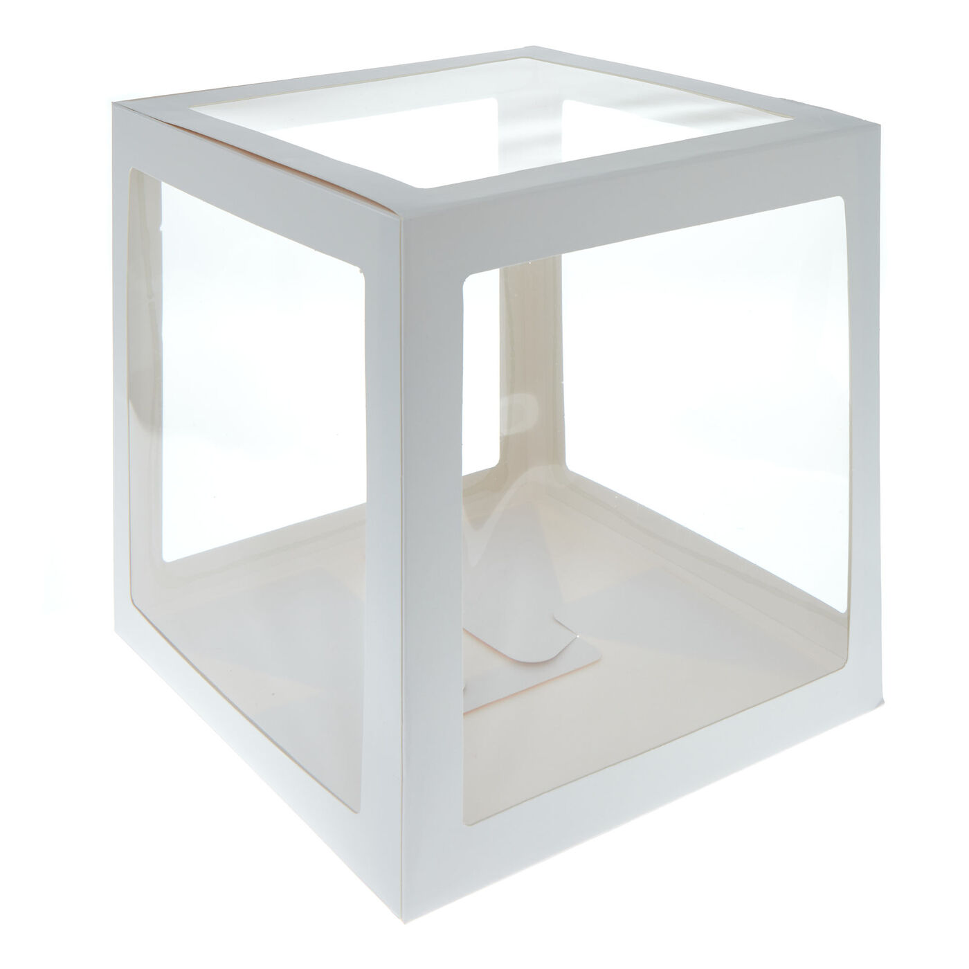 Buy 4 White Balloon Boxes With Adhesive 'Love' & Baby' Lettering for ...