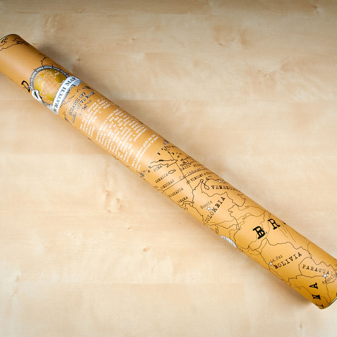 Buy Scratch Map Of The World for GBP 16.99 | Card Factory UK