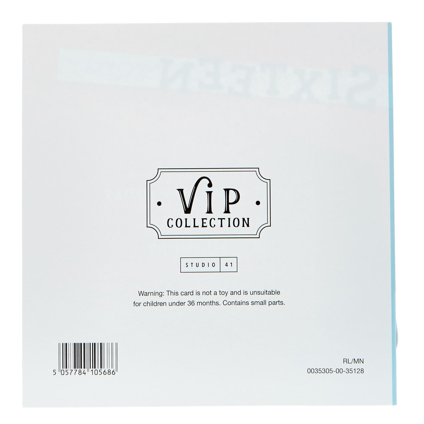 Buy VIP Collection 16th Birthday Card - Sixteen Today for GBP 1.49 ...
