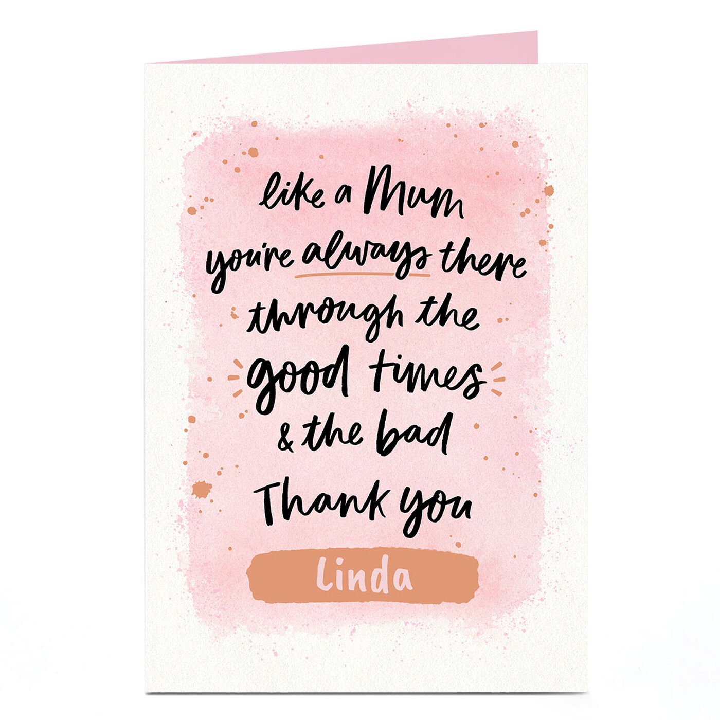 Buy Personalised Mother's Day Card - Like A Mum for GBP 1.79 | Card ...