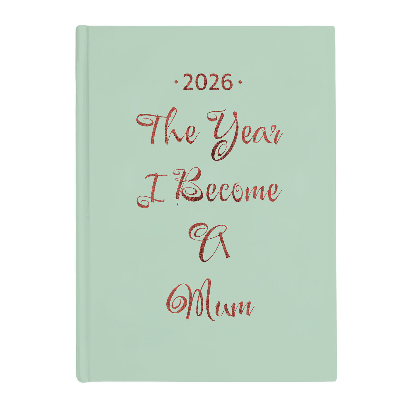 Buy Personalised Diary - Any Message Green for GBP 12.99 | Card Factory UK