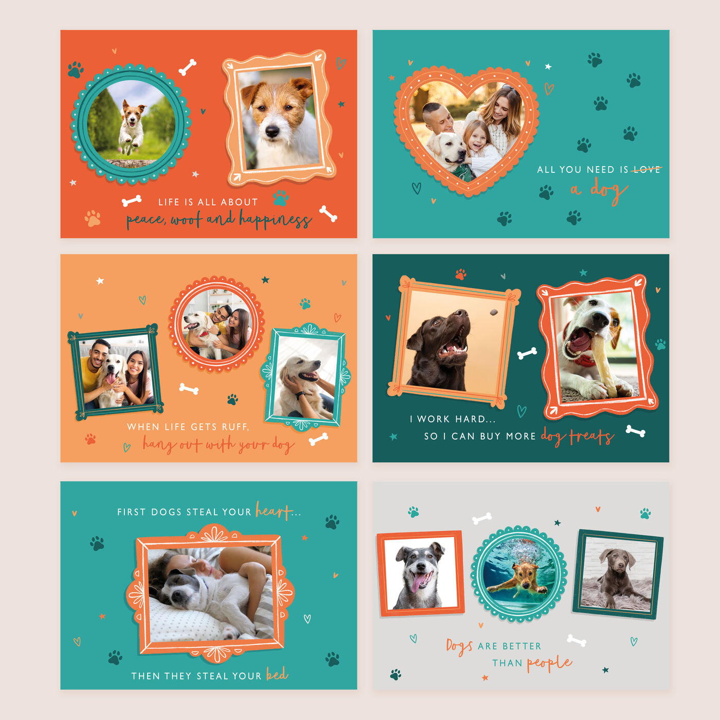Buy Photo Upload Dogs Calendar for GBP 15.99 | Card Factory UK