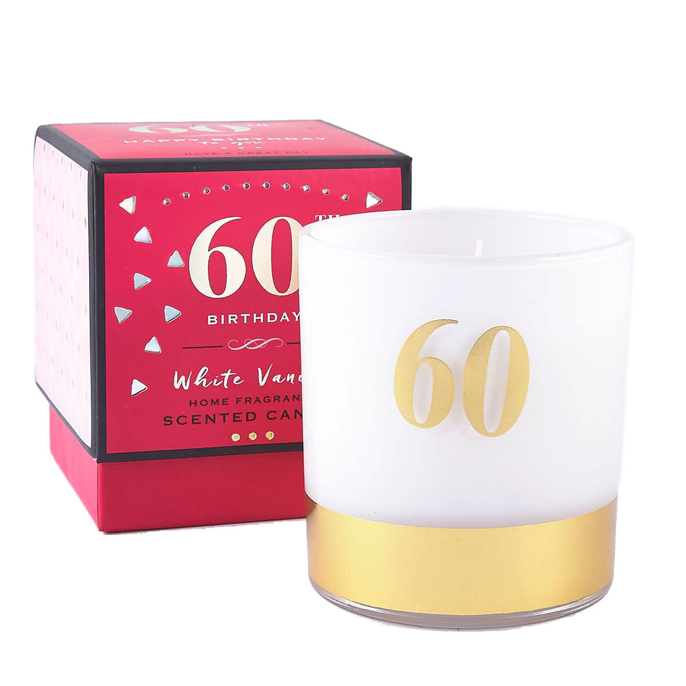 Buy 60th Birthday Scented Candle for GBP 2.99 | Card Factory UK