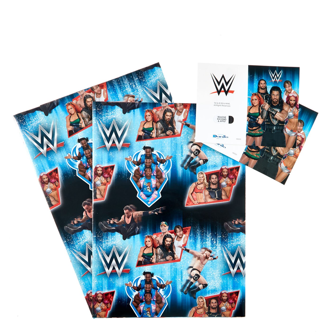 Buy WWE Wrapping Paper & Gift Tag - Pack Of 2 for GBP 1.99 | Card ...