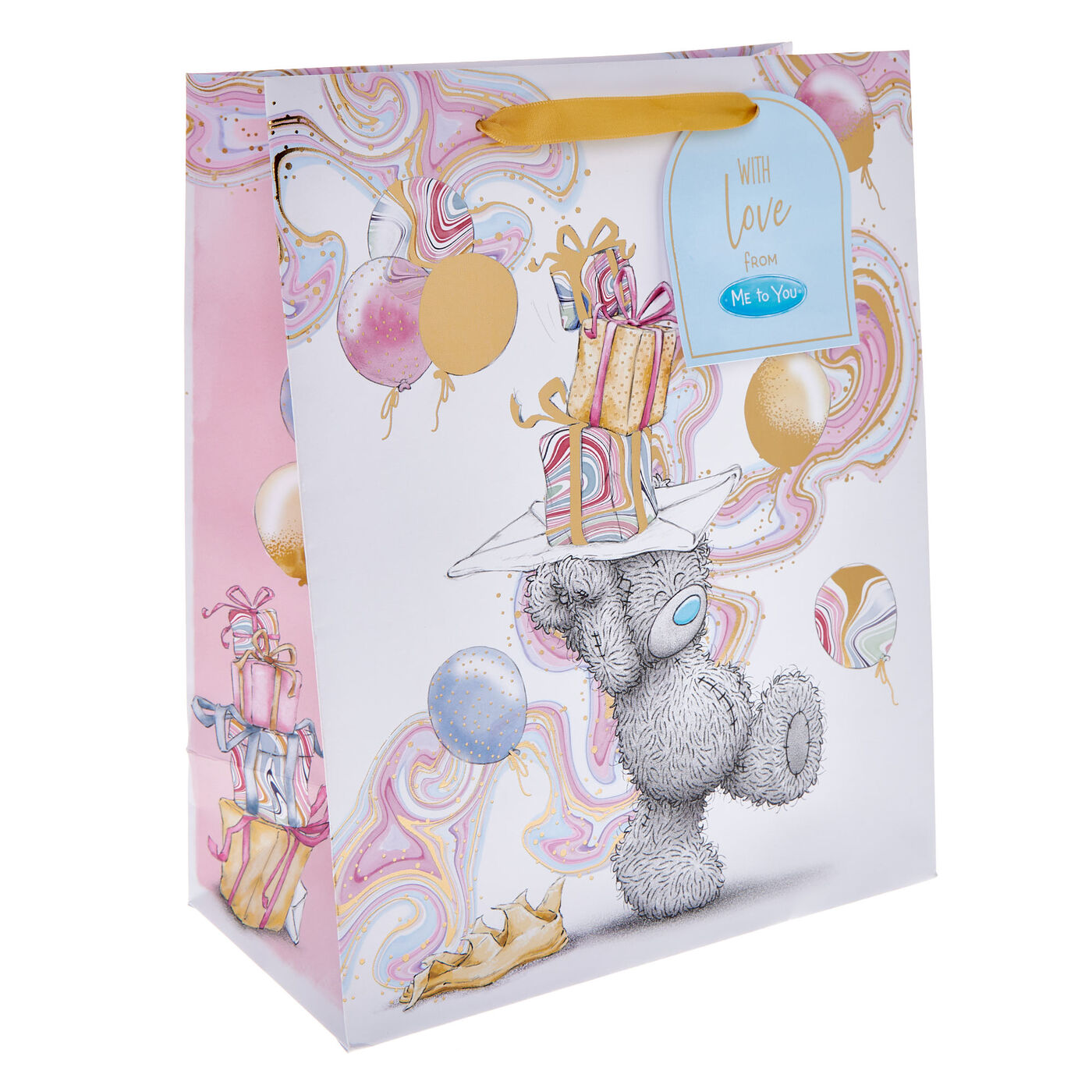 Buy Me To You Tatty Teddy With Love Large Portrait Gift Bag for GBP 2. ...