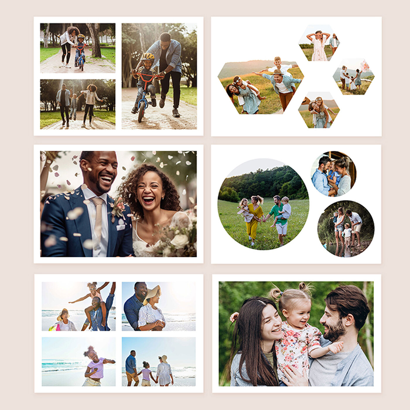 Buy Create Your Own Multi-Photo Upload Calendar - Geometric for GBP 9. ...