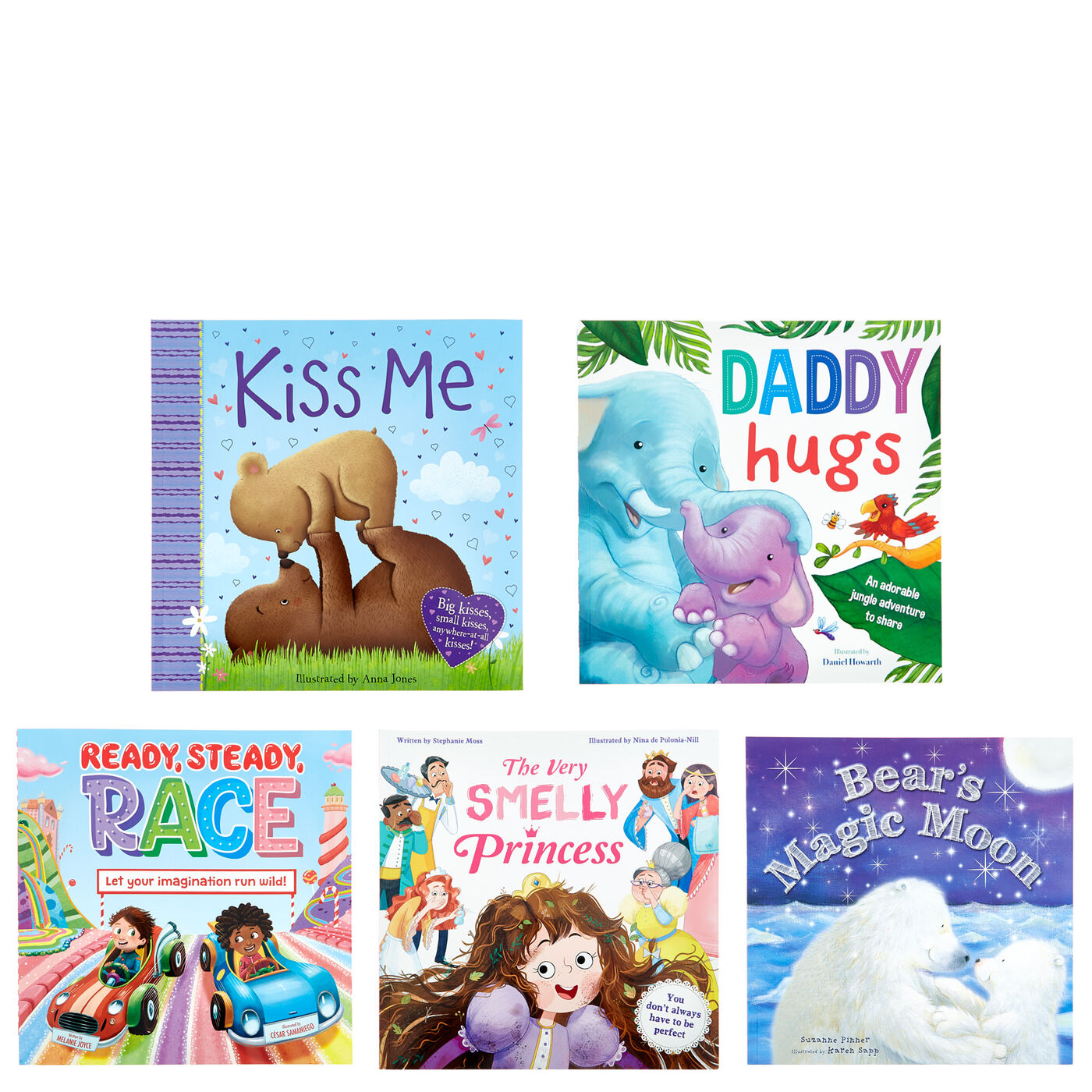 Buy Assorted Children's Story Books - Pack Of 5 for GBP 4.99 | Card ...