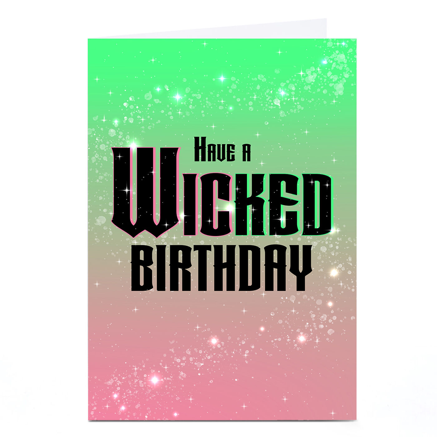 Buy Personalised Birthday Card - Have a Wicked Birthday for GBP 1.99 ...