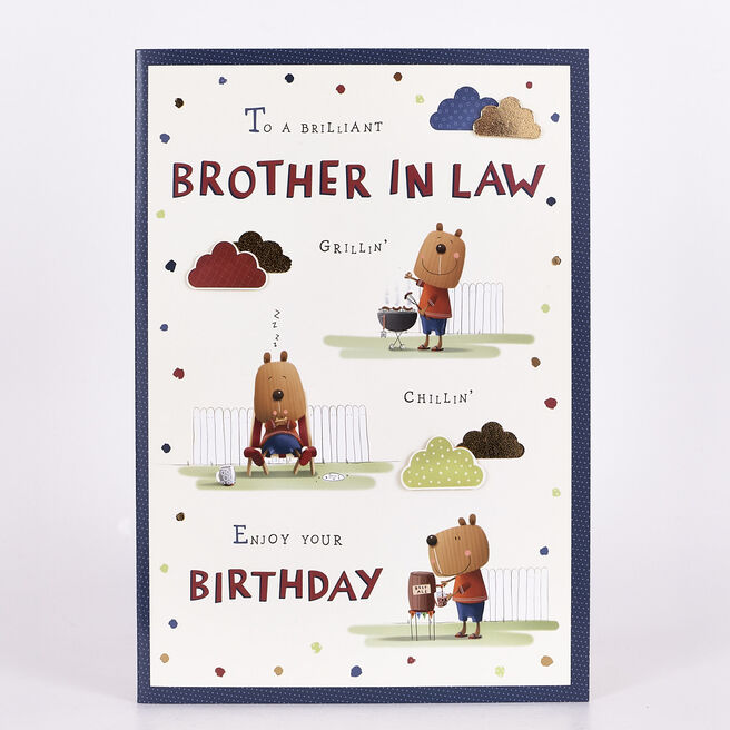 Brother In Law Birthday Cards Funny Personalised Sentimental Cards Brother In Law Birthday Cards Funny Personalised Sentimental Cards
