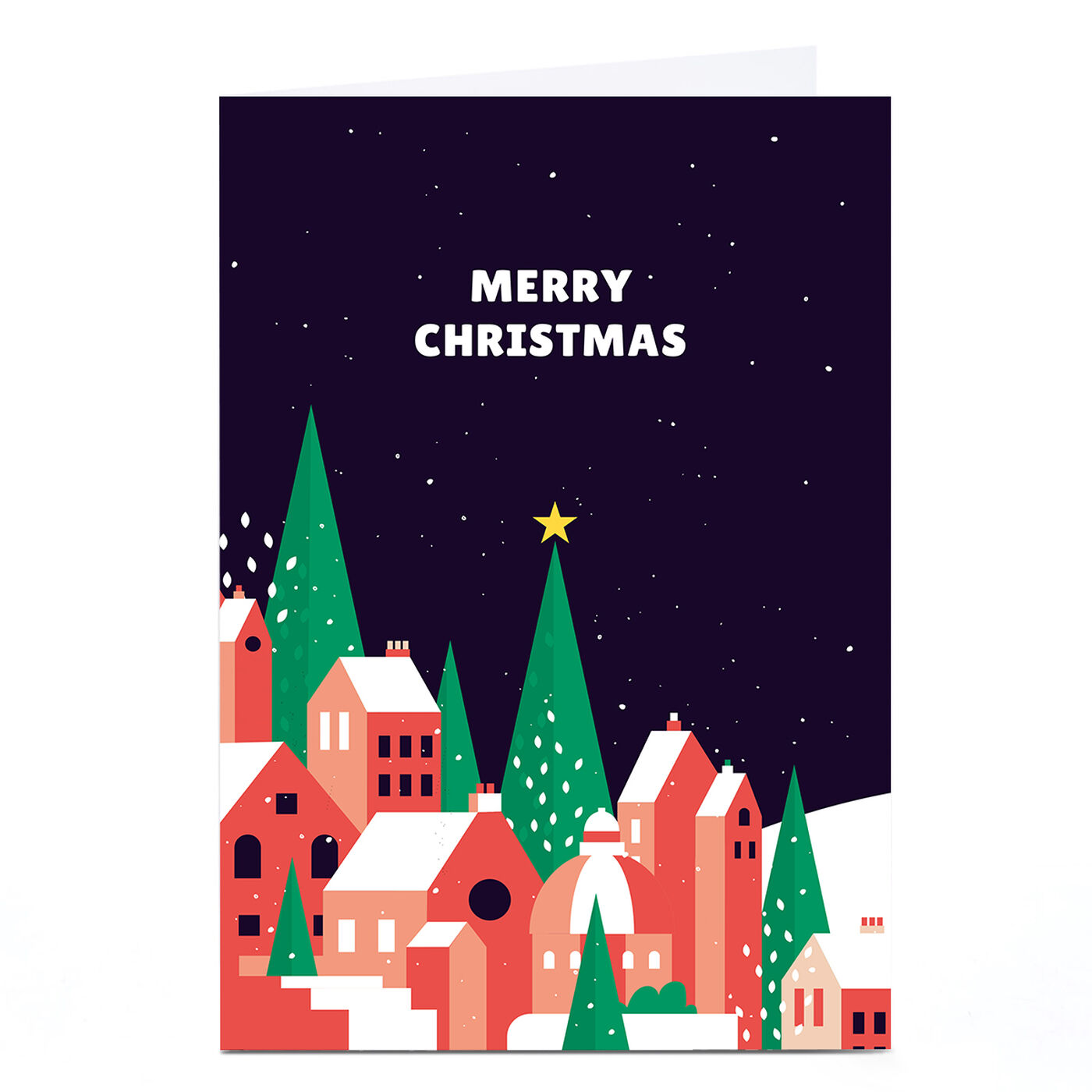 Buy Personalised Neil Clark Christmas Card - Houses for GBP 2.29 | Card ...