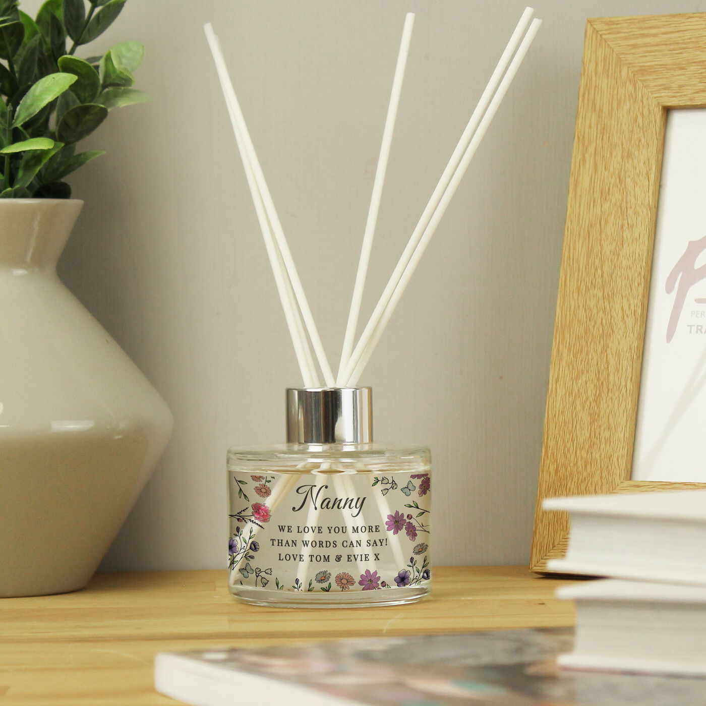 Buy Personalised Wild Flowers Reed Diffuser for GBP 9.99 | Card Factory UK