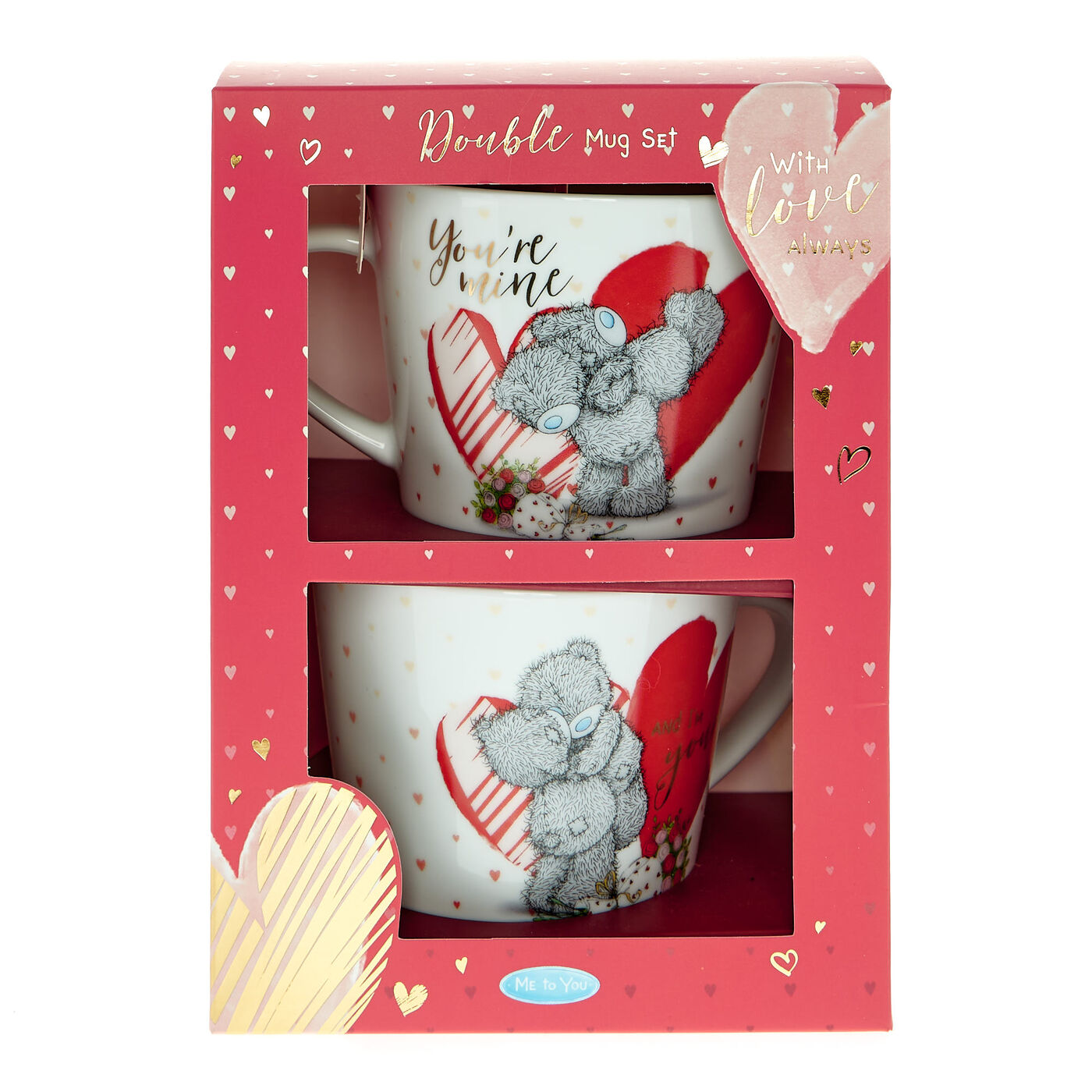 Buy Tatty Teddy Romantic Twin Mug Set for GBP 9.99 | Card Factory UK
