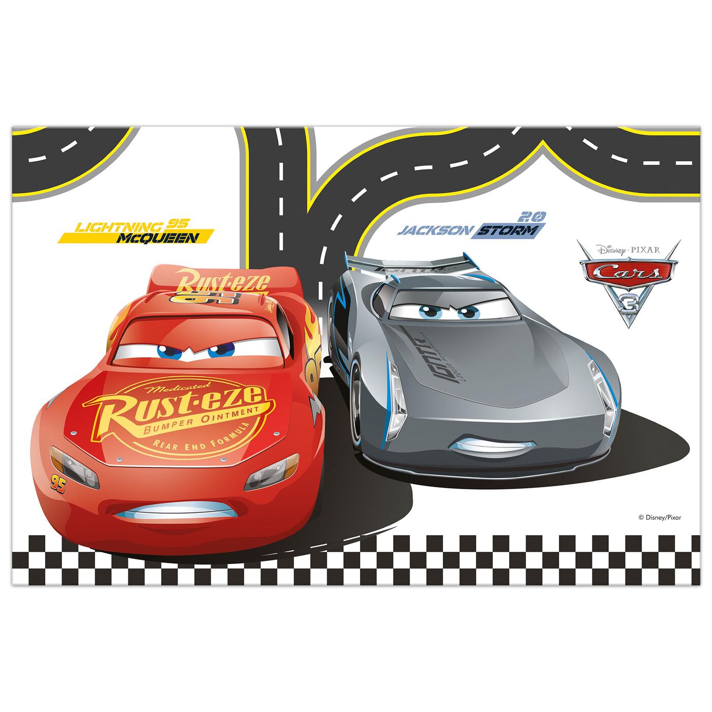 Buy Cars 3 Party Tableware & Decorations Bundle - 16 Guests for GBP 19. ...