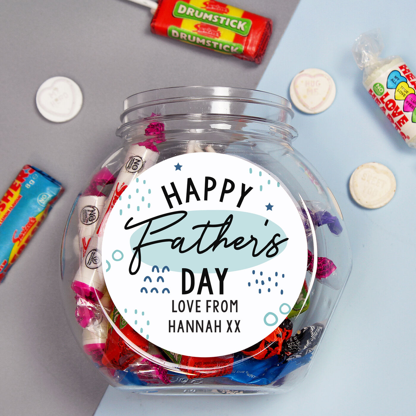 Buy Personalised Happy Father's Day Sweet Jar for GBP 9.99 | Card ...