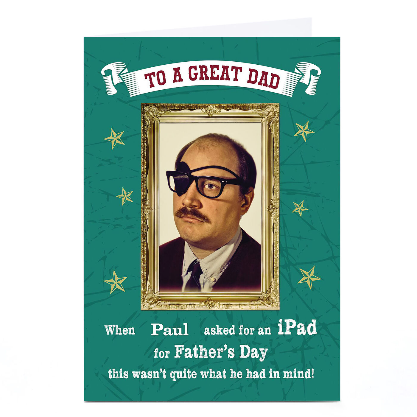 Buy Personalised Fathers Day Card A Great Dad For Gbp 1 79 Card