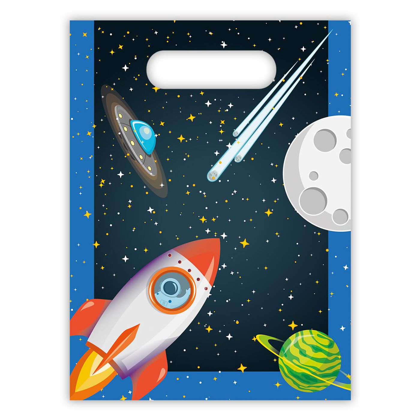 Buy Rocket Space Party Tableware & Decorations Bundle - 16 Guests for ...