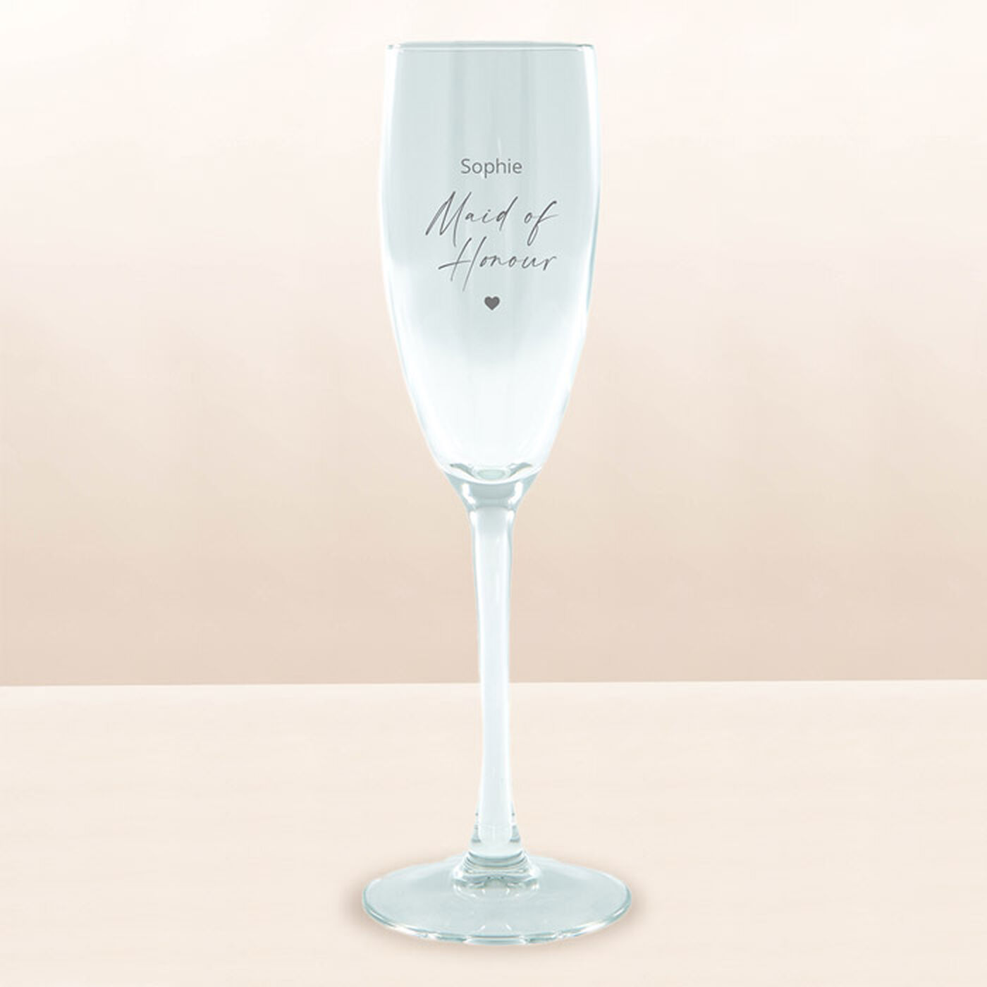 Buy Personalised Engraved Prosecco Glass - Maid Of Honour for GBP 14.99 ...