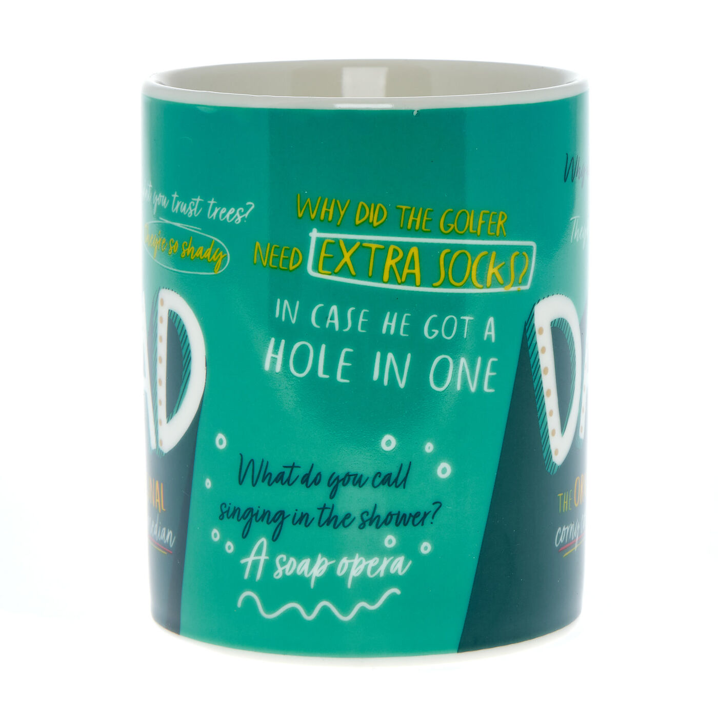 Buy The Original Corny Comedian Giant Dad Jokes Mug for GBP 3.99 | Card ...
