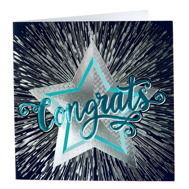 Congratulations Cards, Personalised Well Done Cards for 99p Online UK ...
