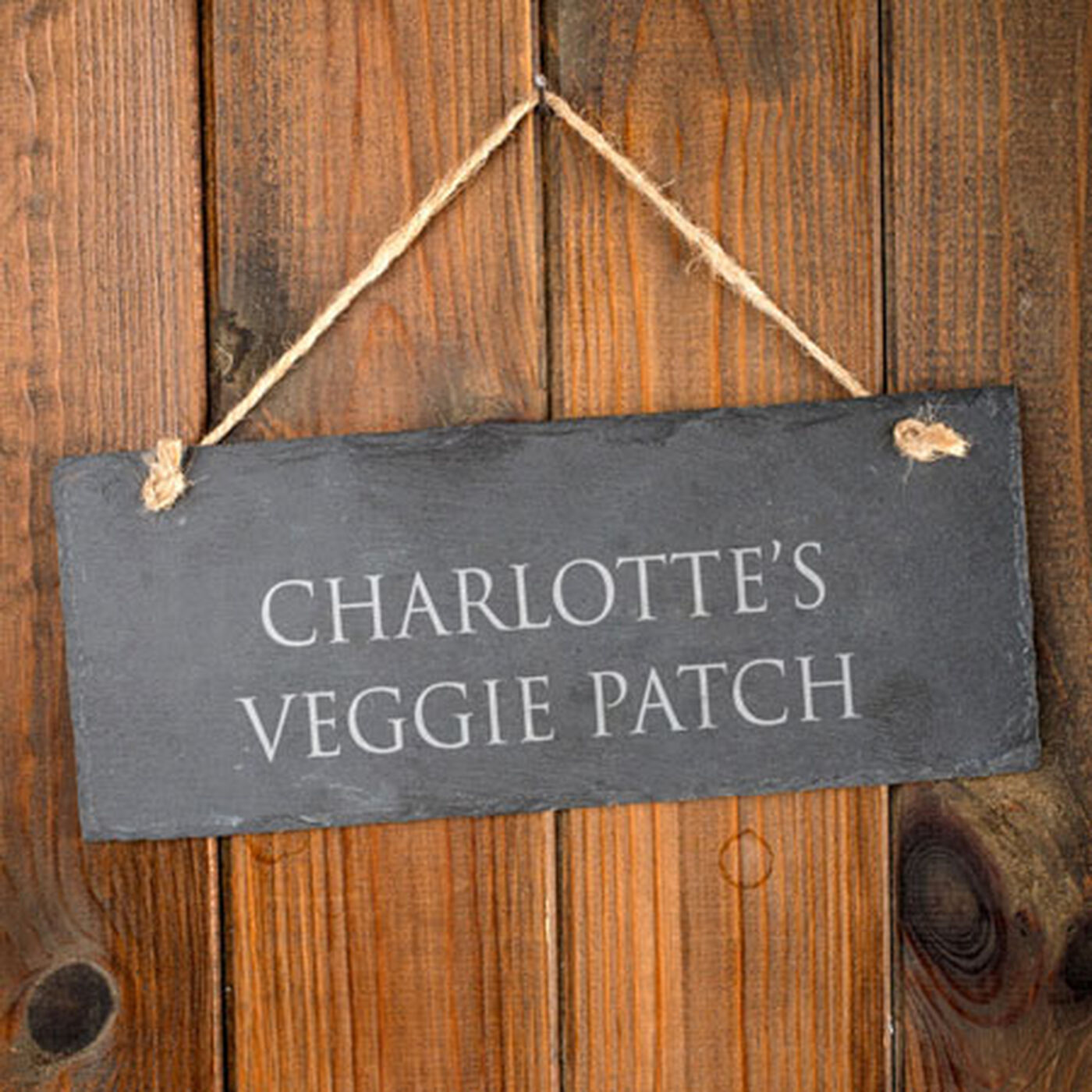 Buy Personalised Hanging Slate Sign - Any Message for GBP 14.99 | Card ...