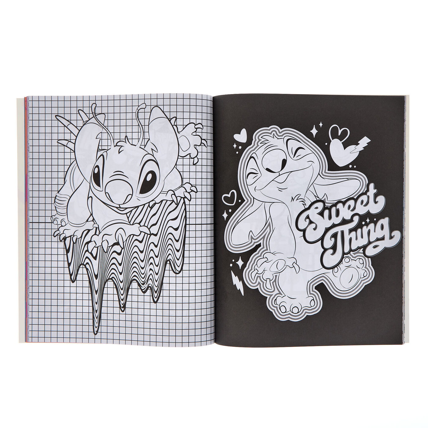 adult coloring book lilo and stitch